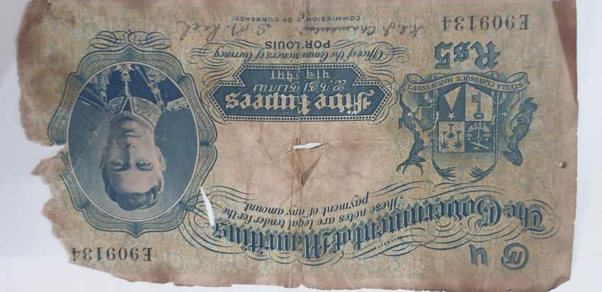 Old currency King George VI 1937 | Aster Vender Banknotes