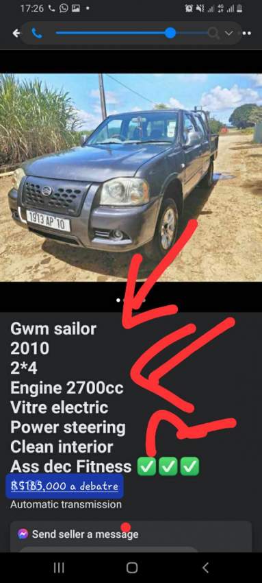 GMW sailor 2010 2×4 | Aster Vender Cargo Van (Delivery Van)